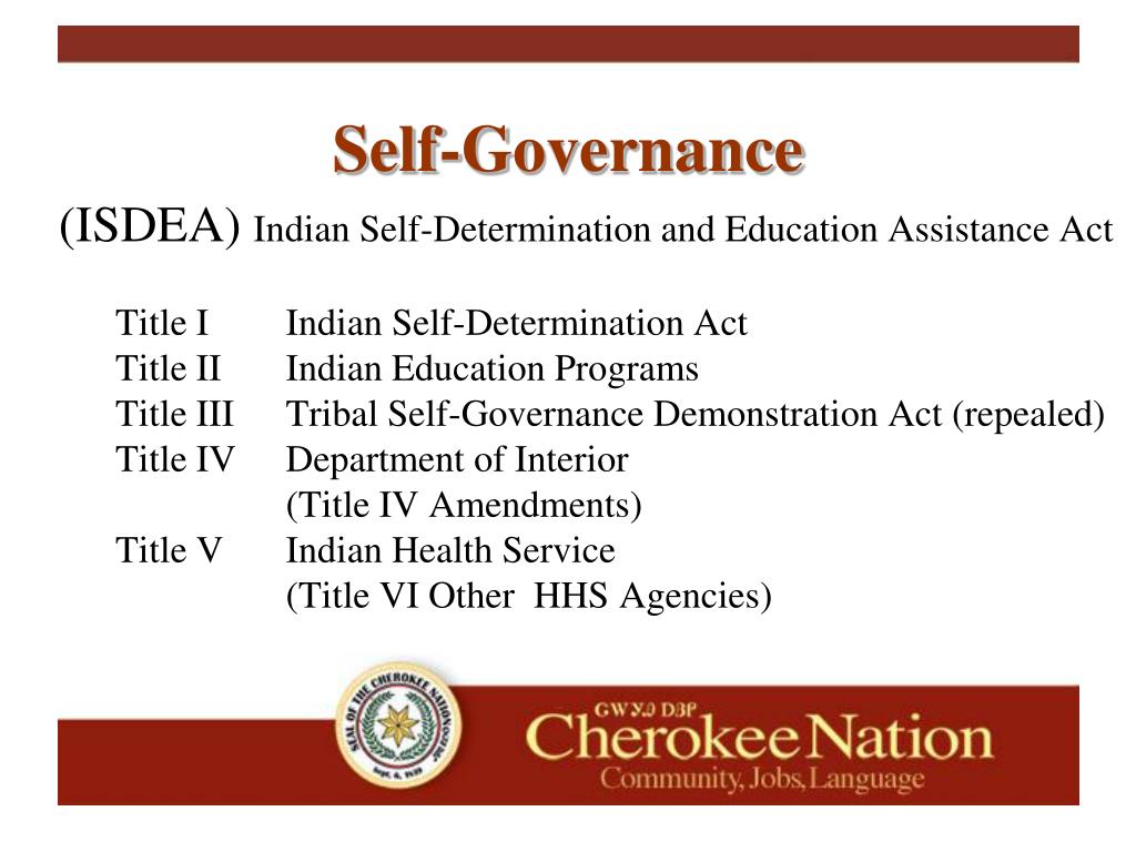 PPT - Self Governance 101 2012 Self-Governance Conference New Orleans ...