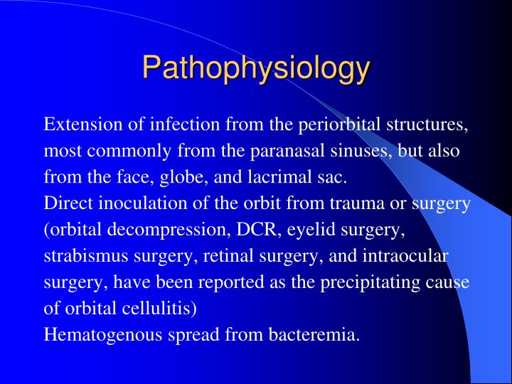 PPT - Orbital Cellulitis PowerPoint Presentation - ID:3092725