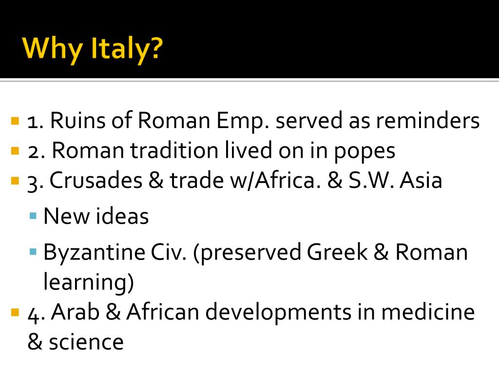 PPT - Italy: Birthplace of the Renaissance PowerPoint Presentation ...