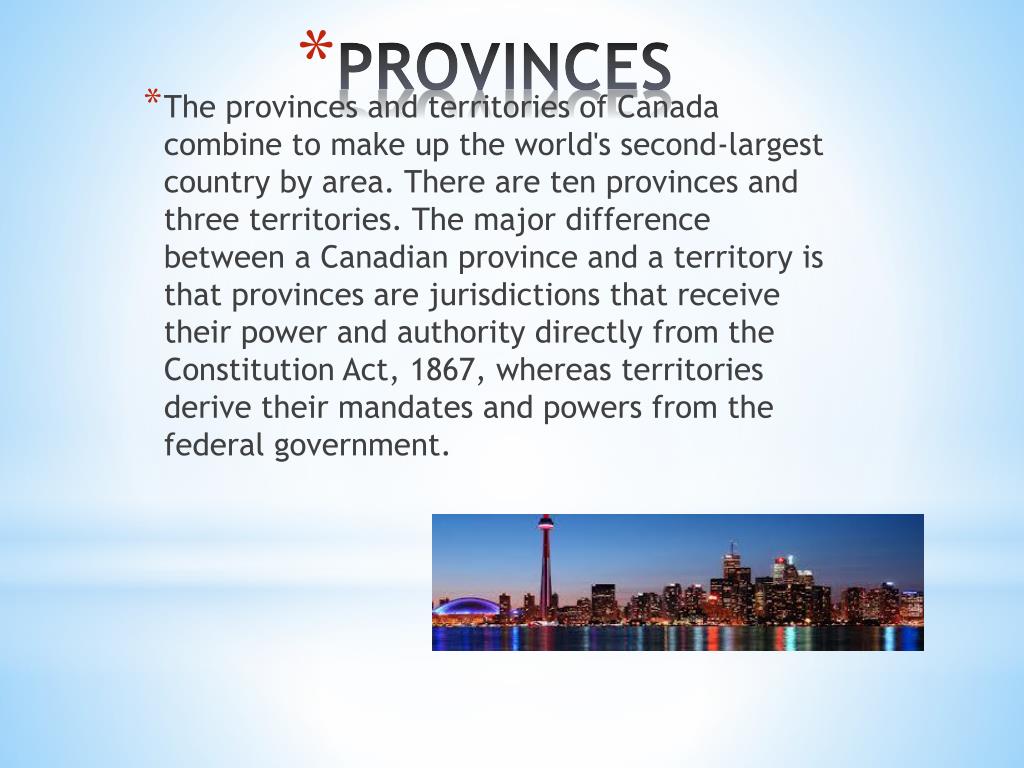PPT - CAPITAL CITIES AND PROVENCES OF CANADA PowerPoint Presentation ...