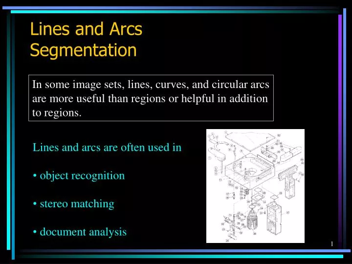 PPT - Lines and Arcs Segmentation PowerPoint Presentation, free ...
