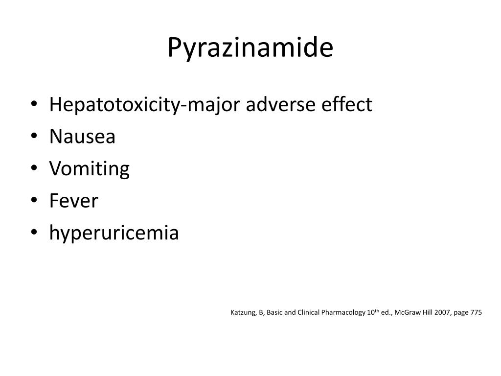 PPT - Side effects of anti-TB medications HREZ PowerPoint Presentation ...