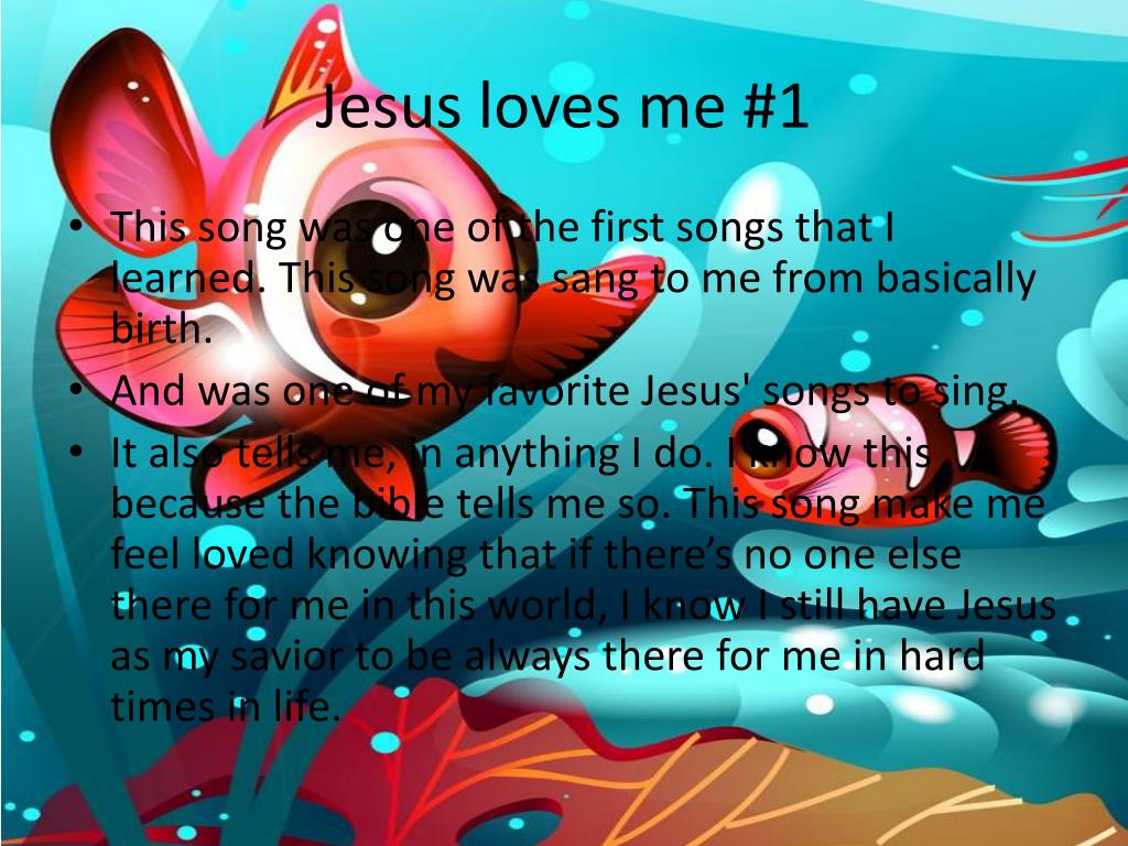 Ppt Jesus Loves Me 1 Powerpoint Presentation Free Download Id 3093809