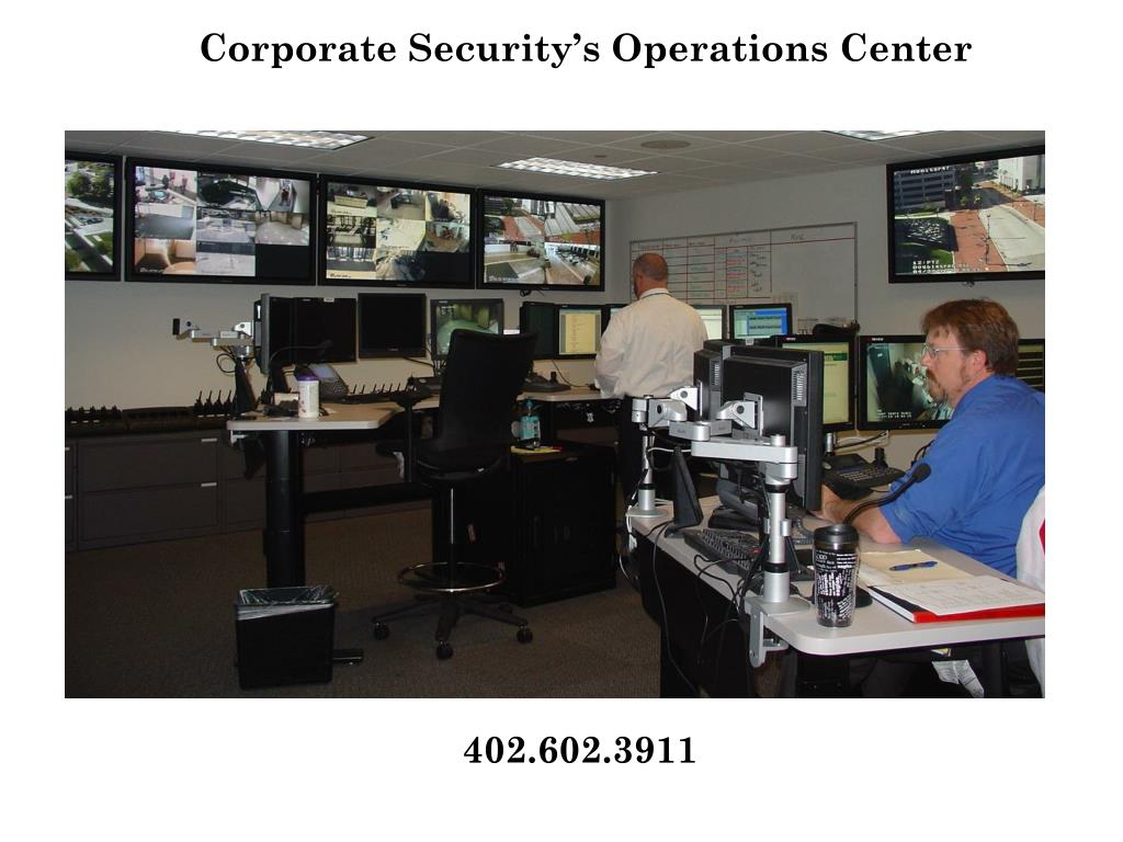 PPT - Corporate Security & Safety “Confidence through Security; Safety ...