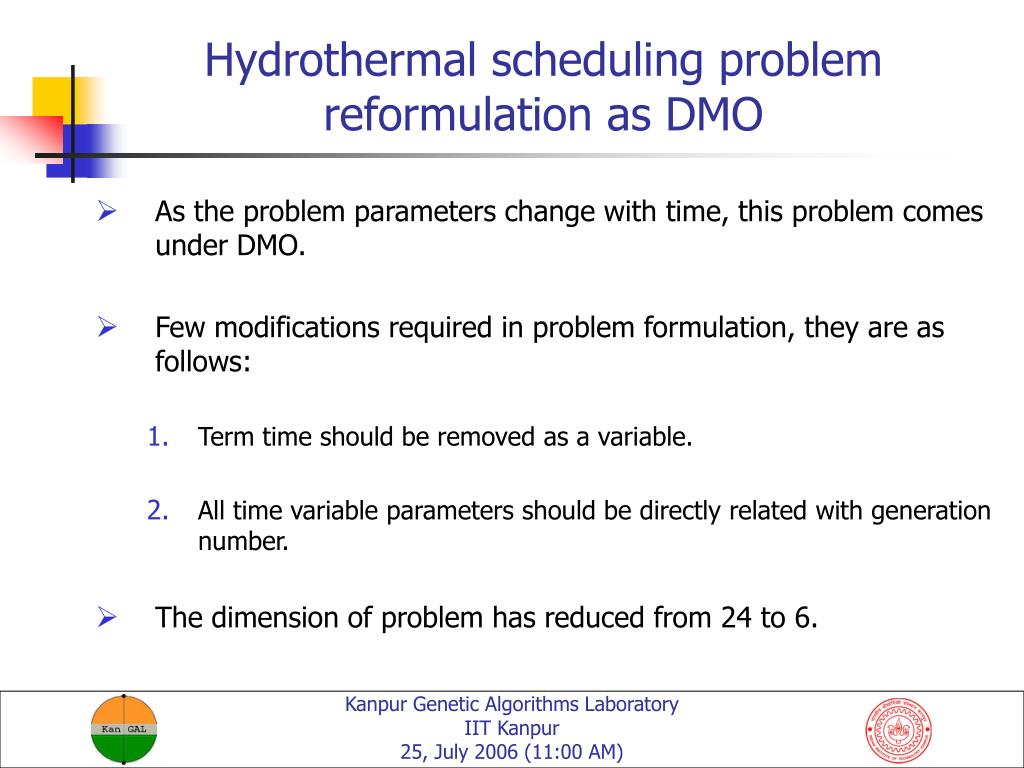 PPT - Multi-Objective Dynamic Optimization using Evolutionary ... PPT - Multi-Objective Dynamic Optimization using Evolutionary ...