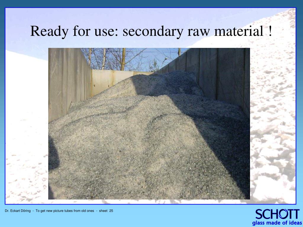PPT - To get new picture tubes from old ones PowerPoint Presentation ...