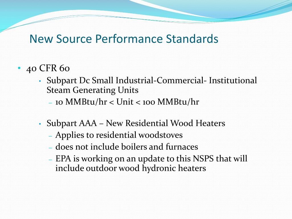 PPT - Air Quality Regulations for Wood Fired Devices PowerPoint ...