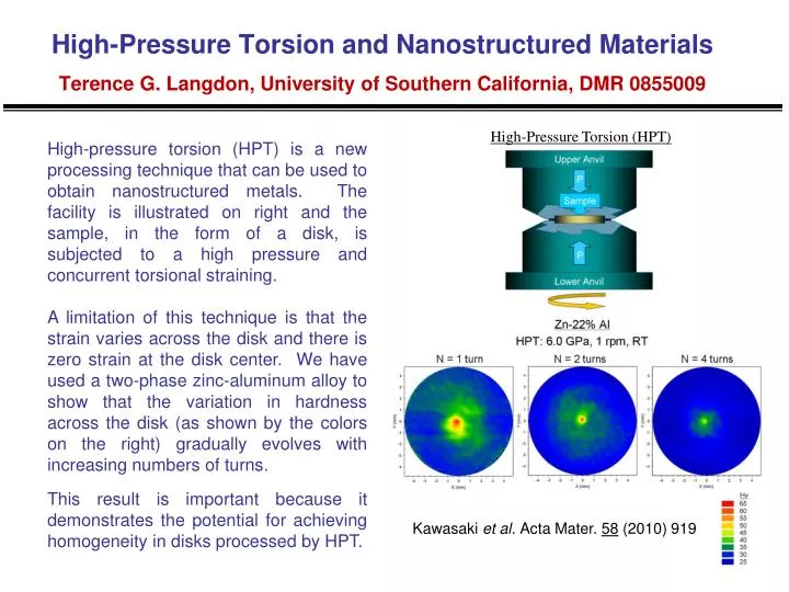 PPT - High-Pressure Torsion (HPT) PowerPoint Presentation, free ...