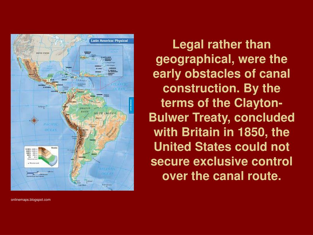 PPT - Roosevelt Corollary and the Acquisition of the Panama Canal ...