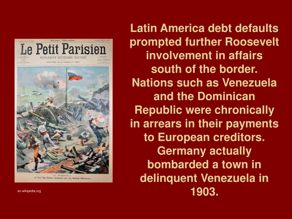 PPT - Roosevelt Corollary and the Acquisition of the Panama Canal ...
