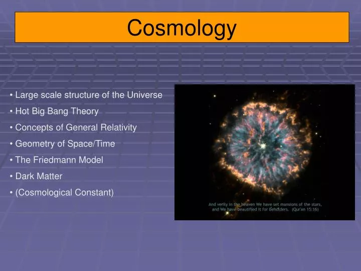 PPT - Large scale structure of the Universe Hot Big Bang Theory ...