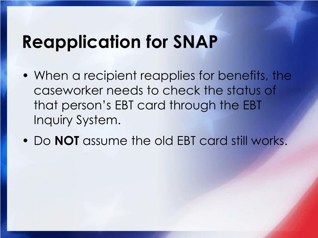 PPT - Kentucky Electronic Benefits Transfer (EBT) PowerPoint ...