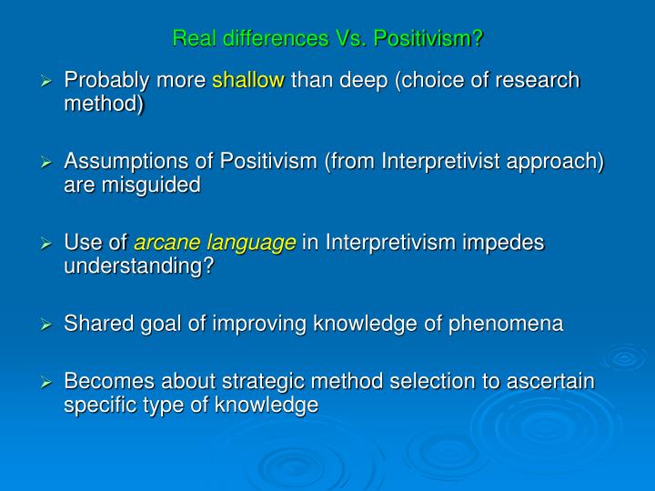 PPT - Interpretivism: PowerPoint Presentation - ID:3095358