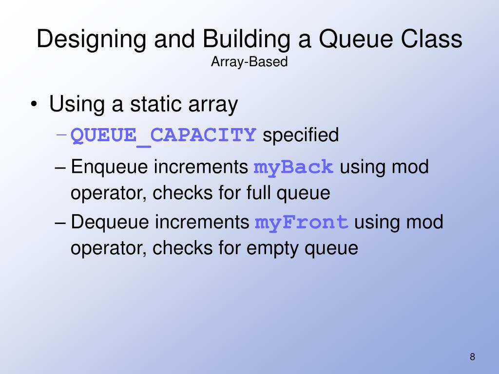 PPT - Queues PowerPoint Presentation, free download - ID:3095441