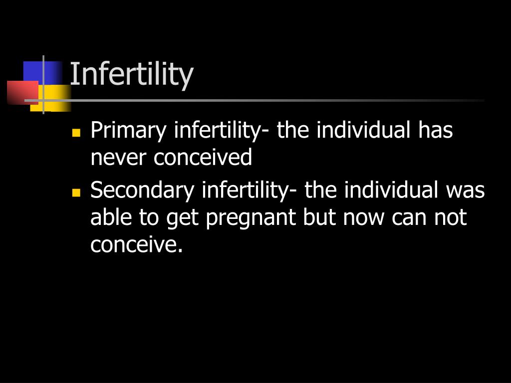 PPT - Women’s health Fertility and Infertility PowerPoint Presentation ...