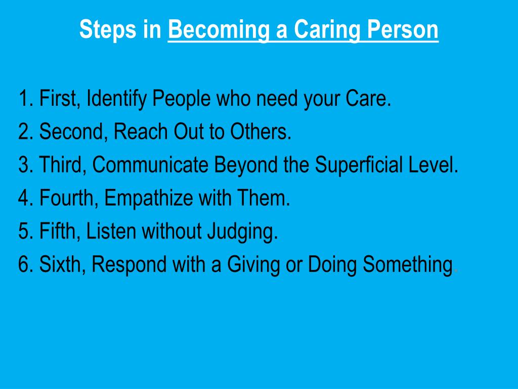 PPT - The Good Samaritan CARING PEOPLE - CARING CHURCH PowerPoint ...
