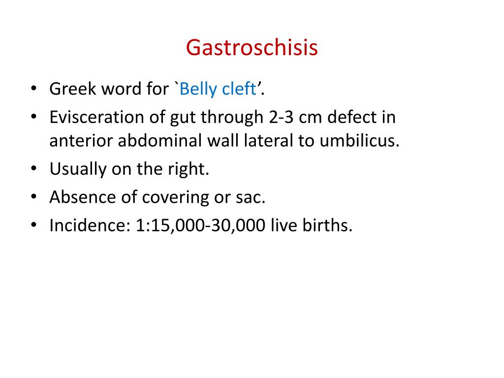 PPT - Gastroschisis, Pyloric stenosis and Congenital Hernia PowerPoint ...