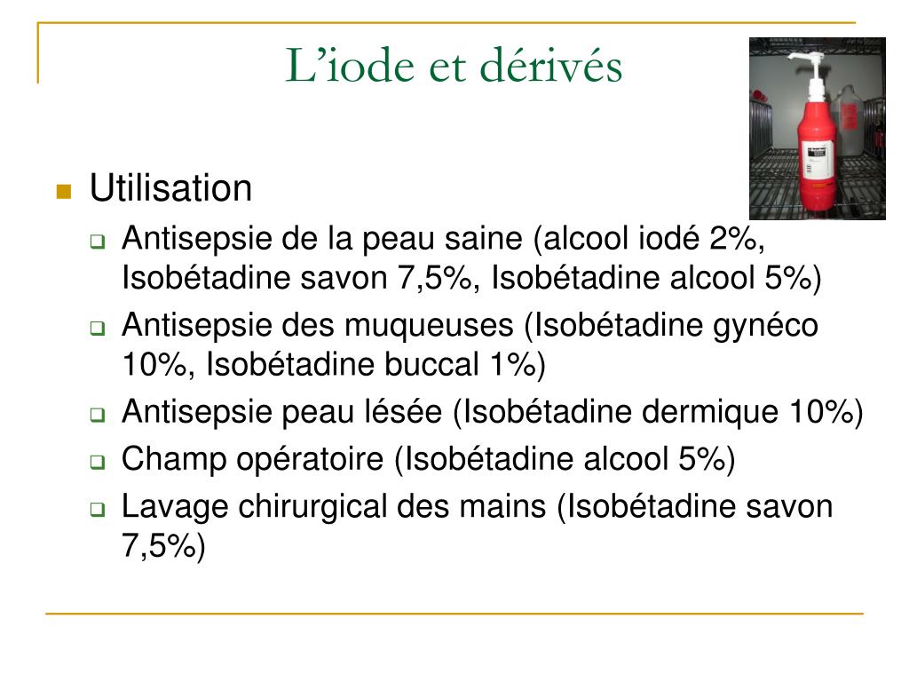 PPT - L’entretien du matériel Les désinfectants et antiseptiques ...