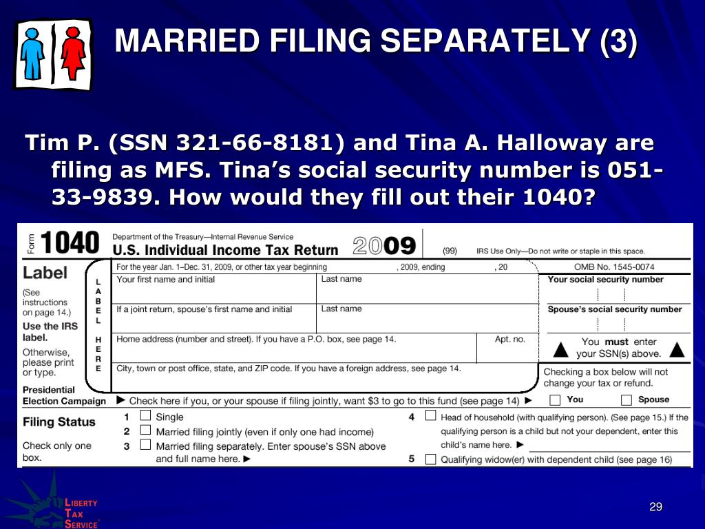 PPT - Liberty Tax Service Basic Income Tax Course Lesson 3 PowerPoint ...