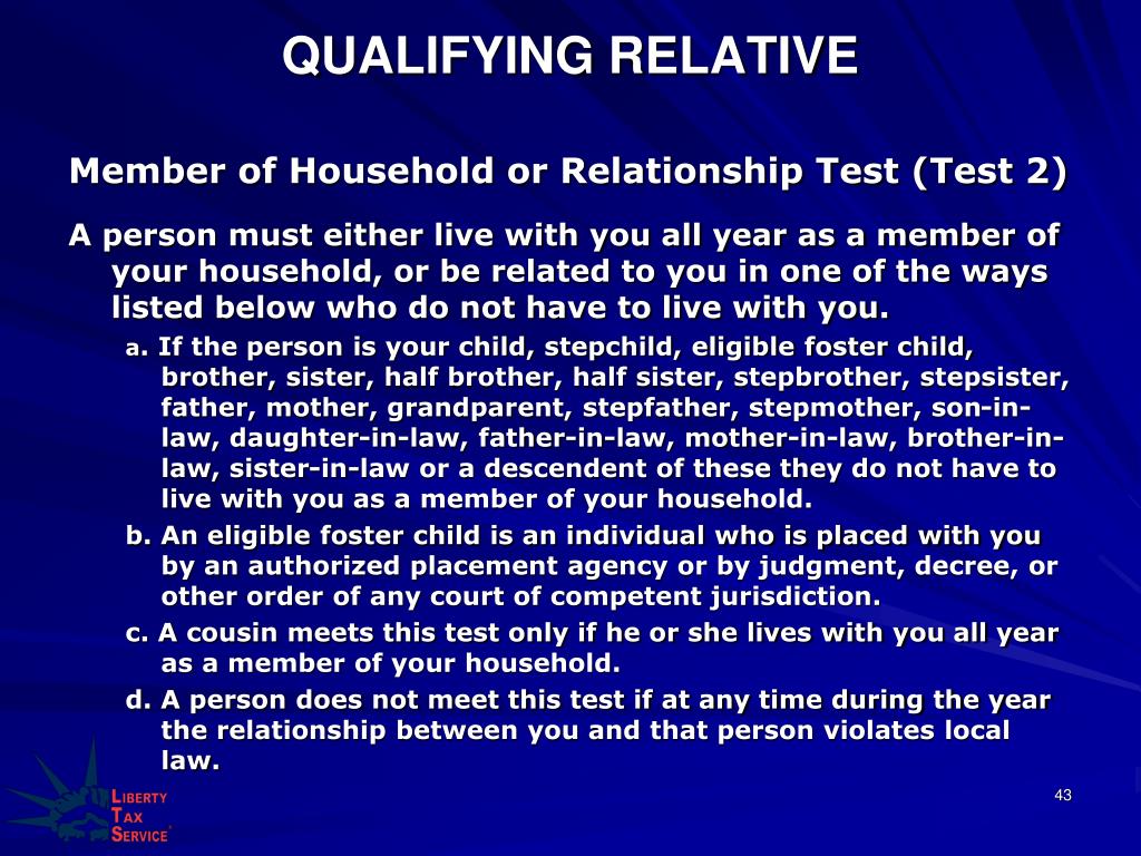 PPT - Liberty Tax Service Online Basic Income Tax Course Lesson 2 ...