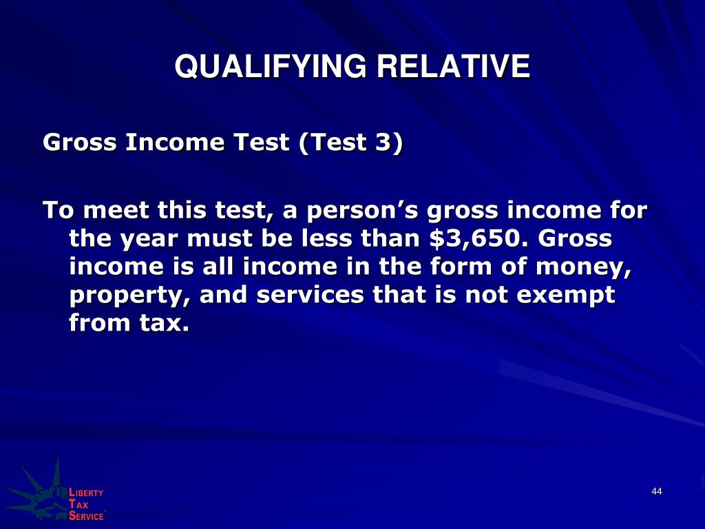 PPT - Liberty Tax Service Online Basic Income Tax Course Lesson 2 ...