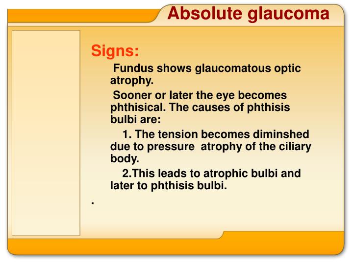 PPT - Glaucoma PowerPoint Presentation - ID:3096922