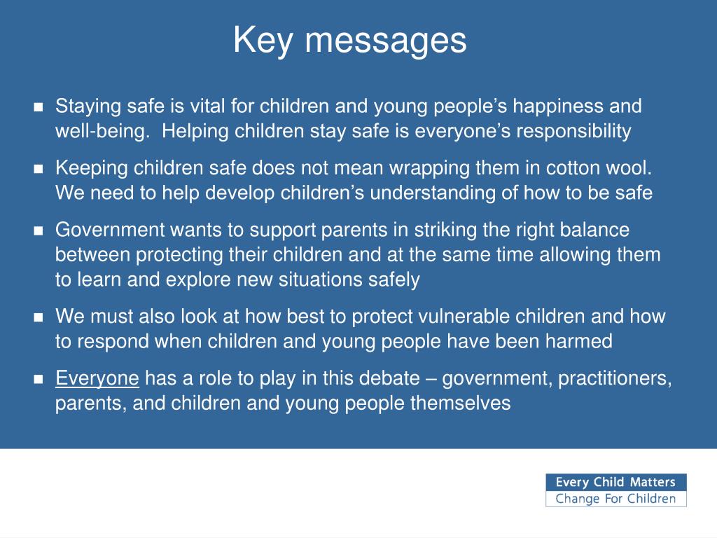 PPT - Staying Safe : a consultation on children and young people’s ...