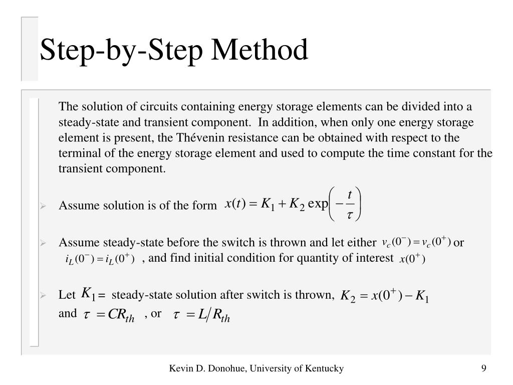 PPT - Transient Analysis - First Order Circuits PowerPoint Presentation ... PPT - Transient Analysis - First Order Circuits PowerPoint Presentation ...