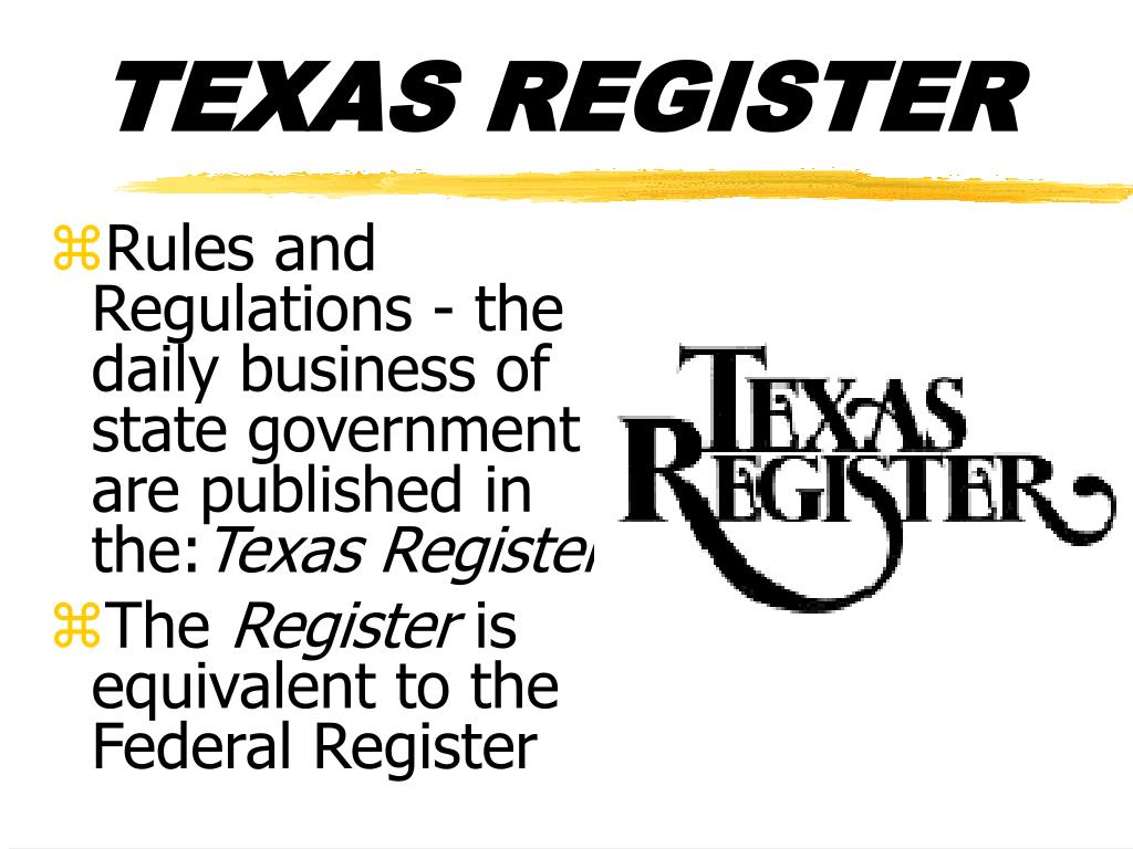PPT - TEXAS LAW PowerPoint Presentation, free download - ID:3097134