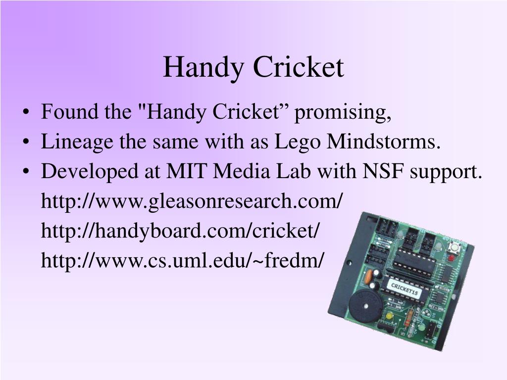 PPT - Crickets, Cricket Logo & Approaches to Materials PowerPoint ...