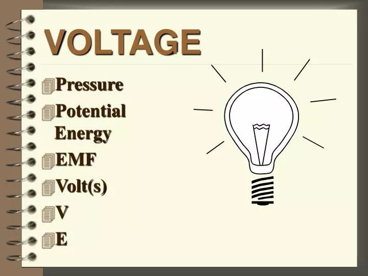 PPT - VOLTAGE PowerPoint Presentation, free download - ID:3097213