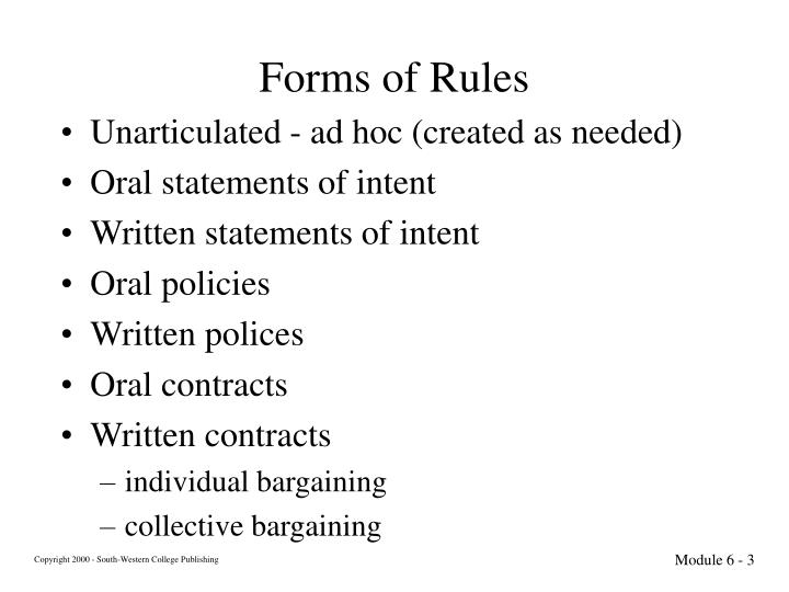 PPT - Examples of Workplace Rules PowerPoint Presentation - ID:3097224