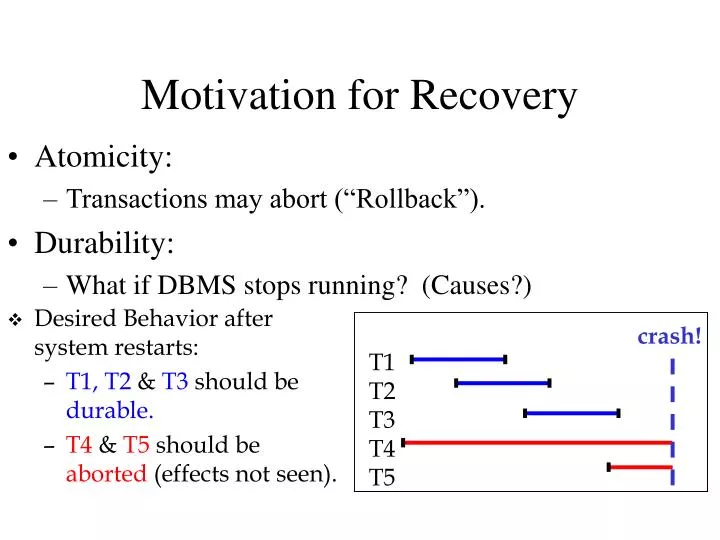 PPT - Motivation for Recovery PowerPoint Presentation, free download ...