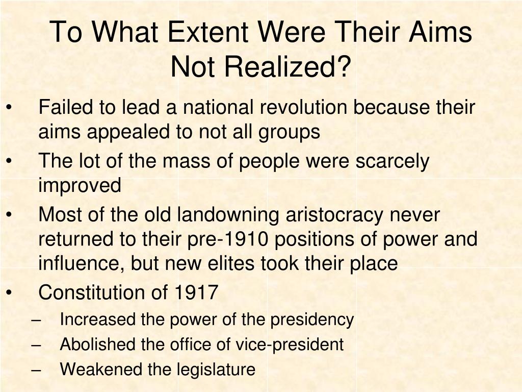 PPT - Causes of the Mexican Revolution PowerPoint Presentation, free ...