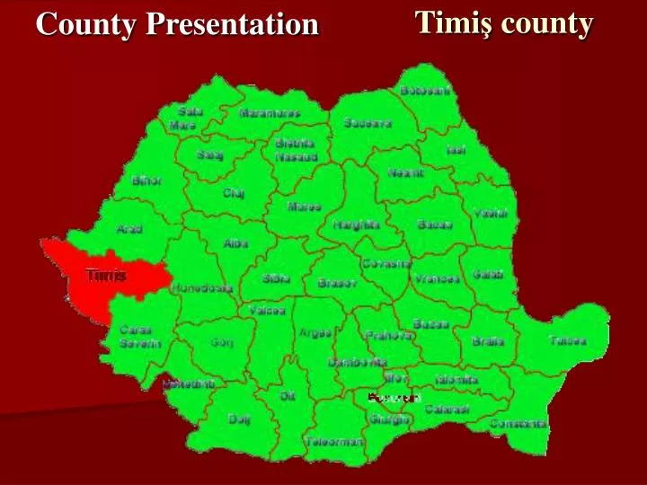 PPT - Timi ş county PowerPoint Presentation, free download - ID:3097915