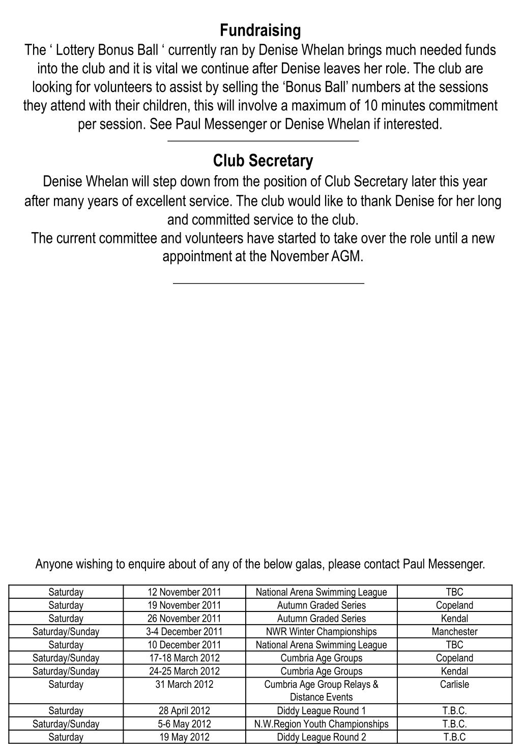 PPT - Upcoming Gala and Volunteer Opportunities at Copeland Amateur ...
