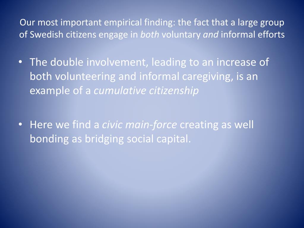 PPT - The role of civil society in health and social services: the ...