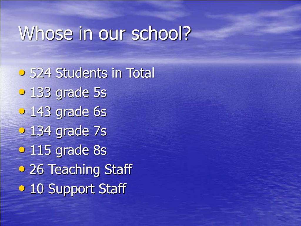 PPT - First Principal’s Presentation to School Council Monday ...