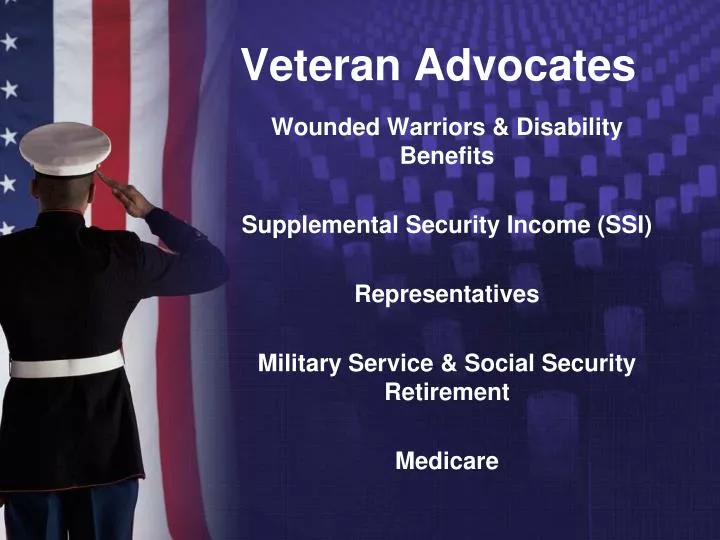 PPT - Veteran Advocates PowerPoint Presentation, free download - ID:3099270