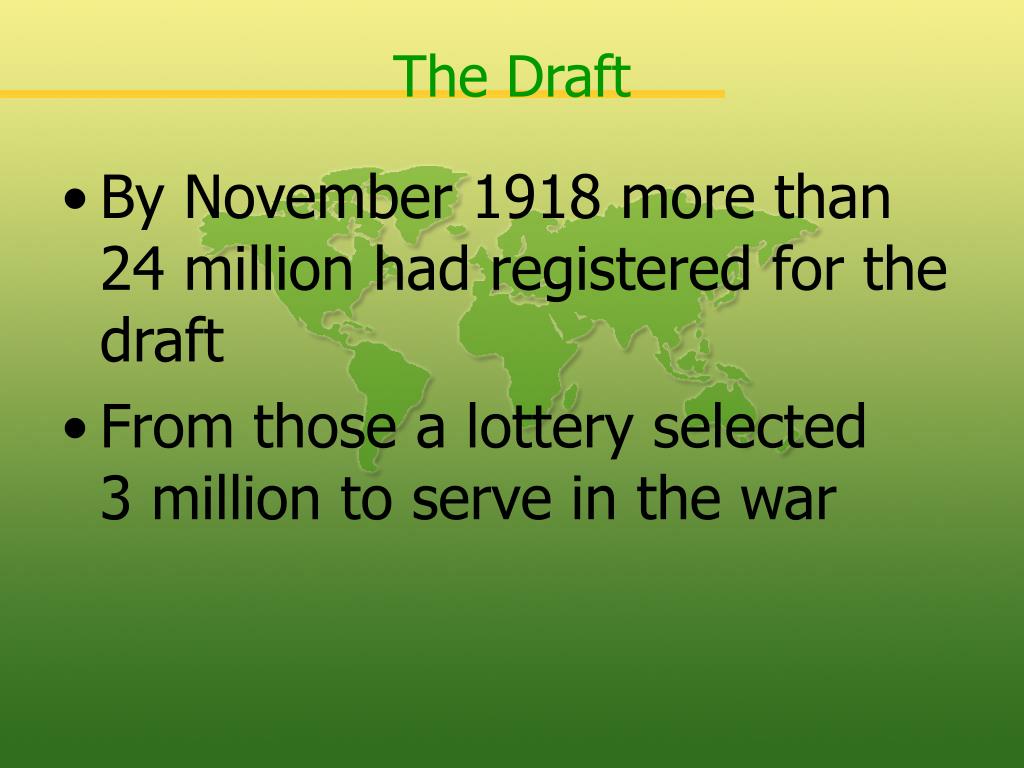 PPT - The United States Entry into World War I PowerPoint Presentation ...
