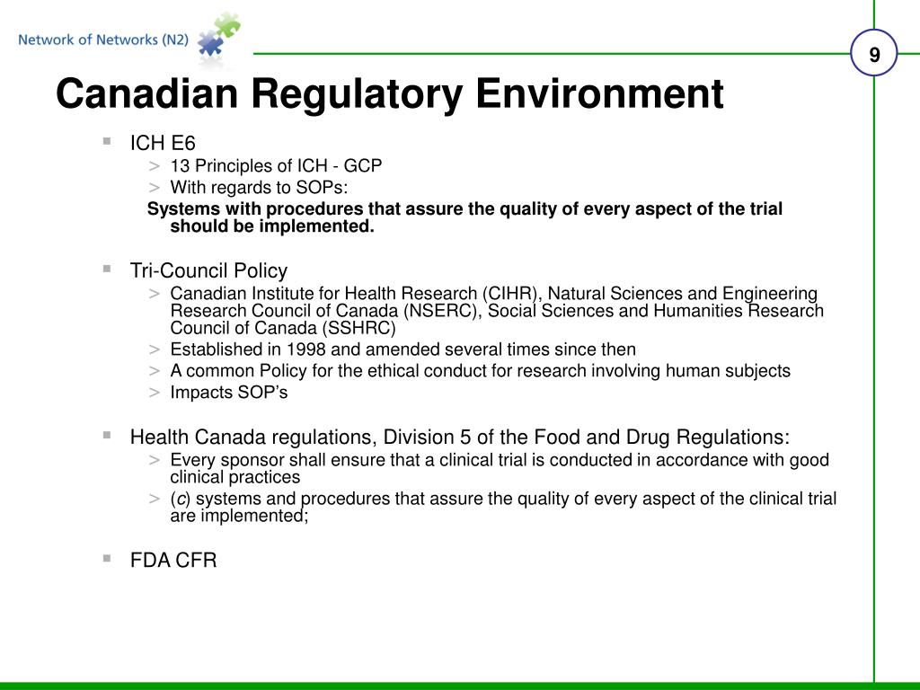 PPT - The Network of Clinical Research Networks: A Canada - wide ...