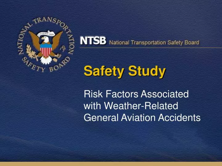 PPT - Safety Study PowerPoint Presentation, free download - ID:3099438