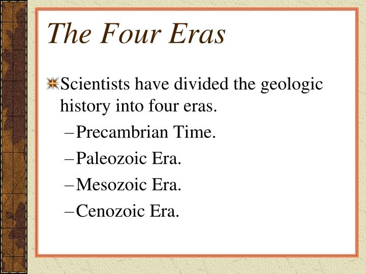 PPT - Notes: The Geologic Time Scale PowerPoint Presentation - ID:3099472