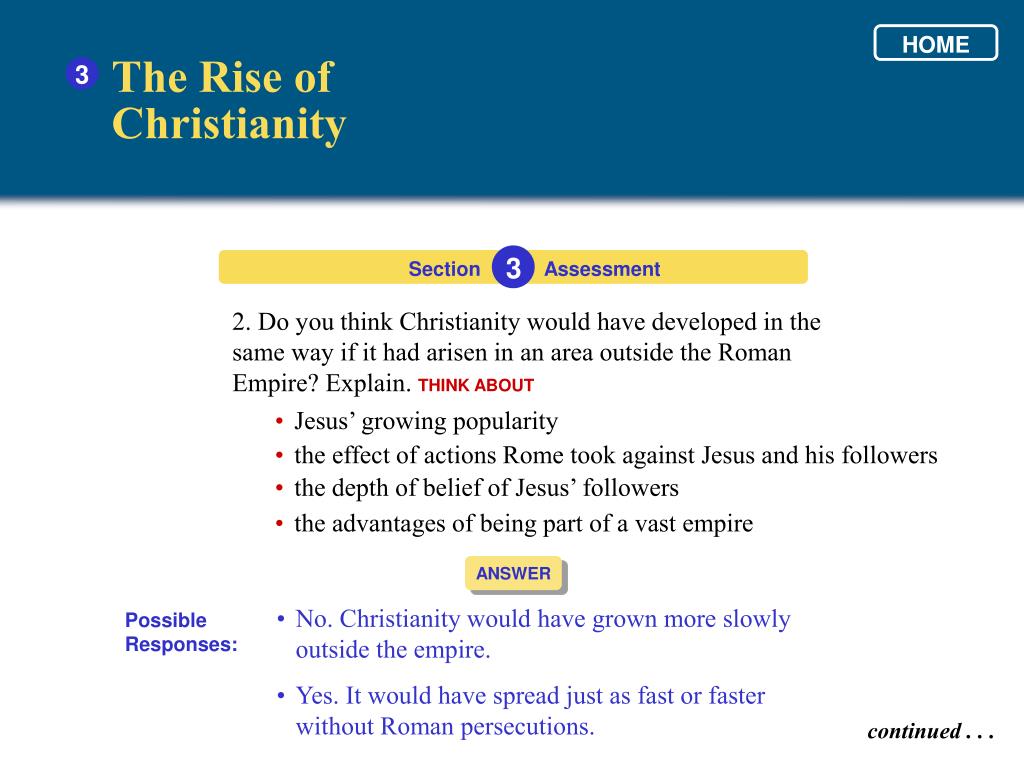 PPT - Ancient Rome and Early Christianity , 500 B.C. – A.D. 500 ...