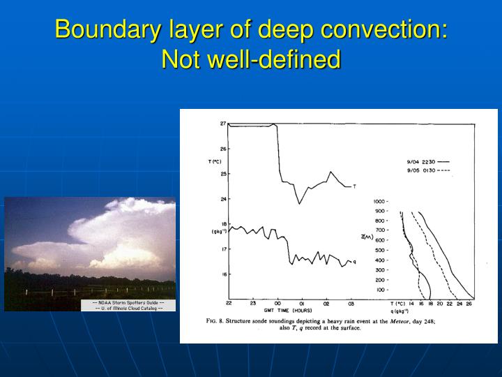 PPT - Boundary Layer of shallow clouds and deep convection PowerPoint Presentation - ID:3099898