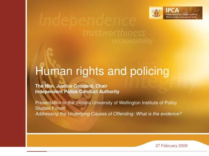 PPT - NZ’s human rights framework PowerPoint Presentation, free ...