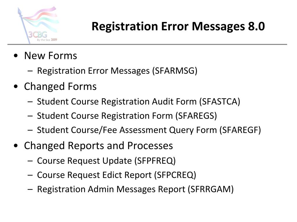 PPT - Pre-registration Events Agenda PowerPoint Presentation, free ...