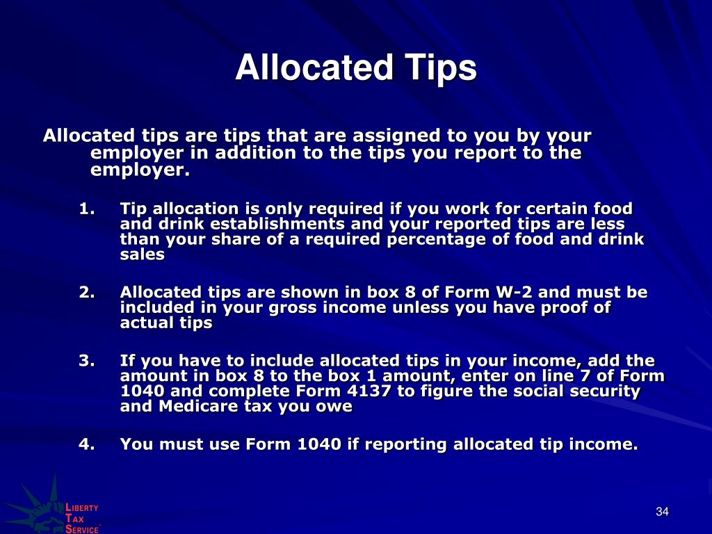 PPT - Liberty Tax Service Basic Income Tax Course Lesson 4 PowerPoint ...