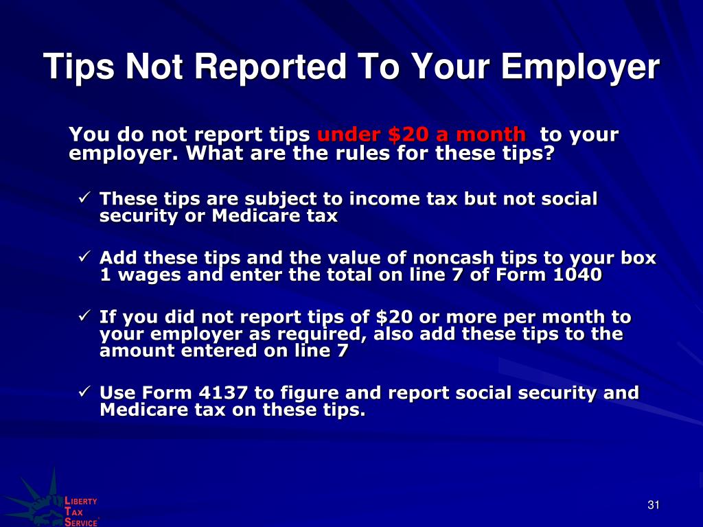 PPT - Liberty Tax Service Basic Income Tax Course Lesson 4 PowerPoint ...