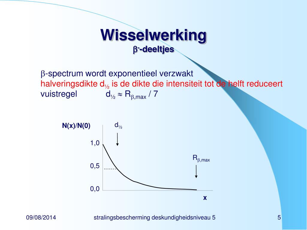 PPT - Stralingsbescherming deskundigheidsniveau 5 PowerPoint ...